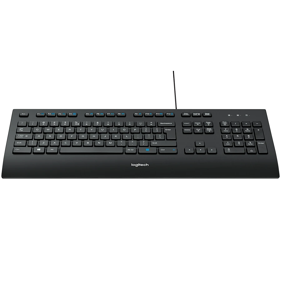 LOGITECH K280e Keyboard, Wired, Black, RU - buy in Cyprus