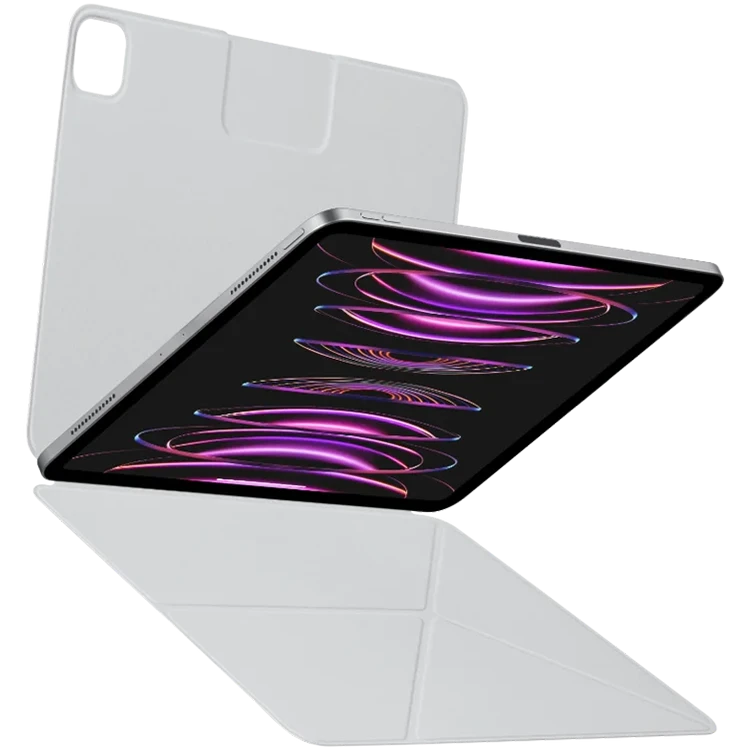 Folio Case PITAKA MagEZ Case Folio 2 White for iPad Pro 11-inch (4th generation)/(3rd generation ...