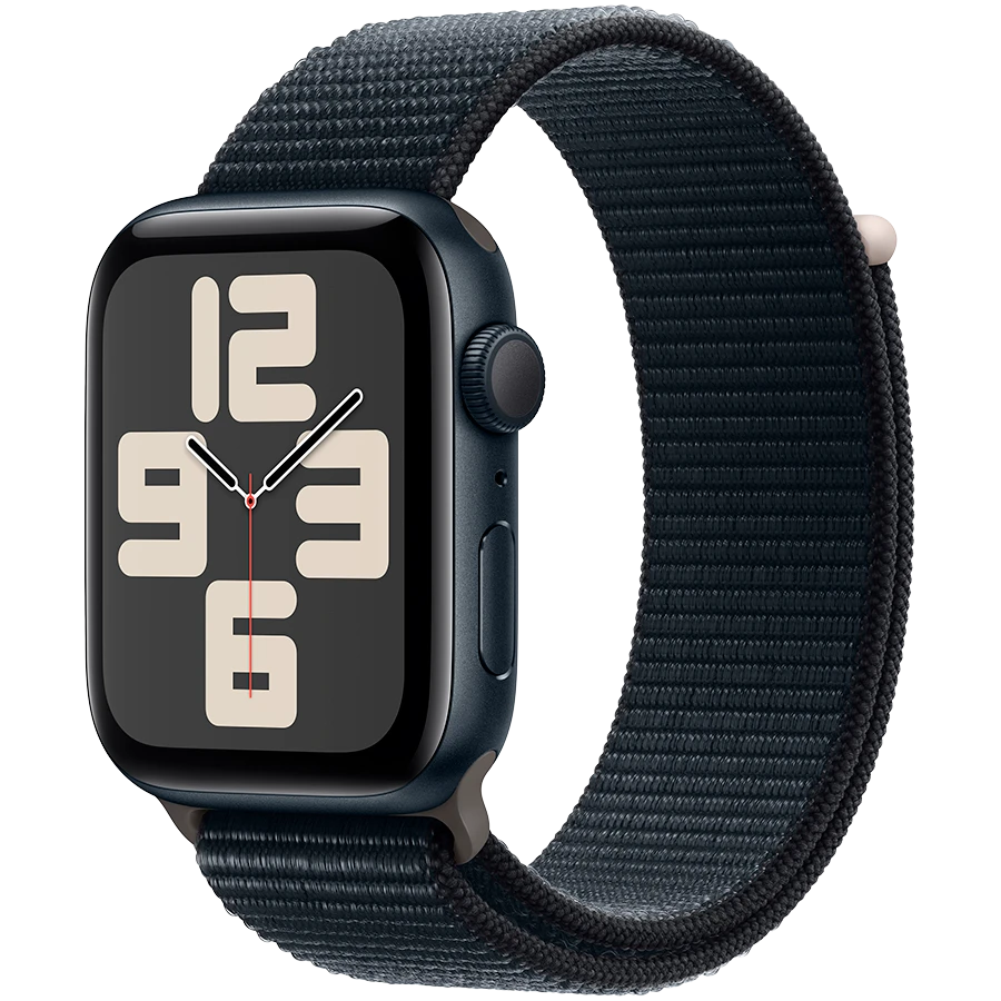 Apple Watch SE GPS Gen.2 (2023), 44мм, Тёмная ночь, Midnight Sport Loop ...