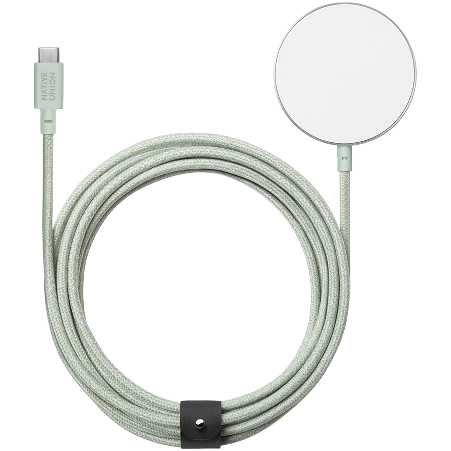 Wireless Charger NATIVE UNION Snap MagSafe, 15 W, Lighting Green ...