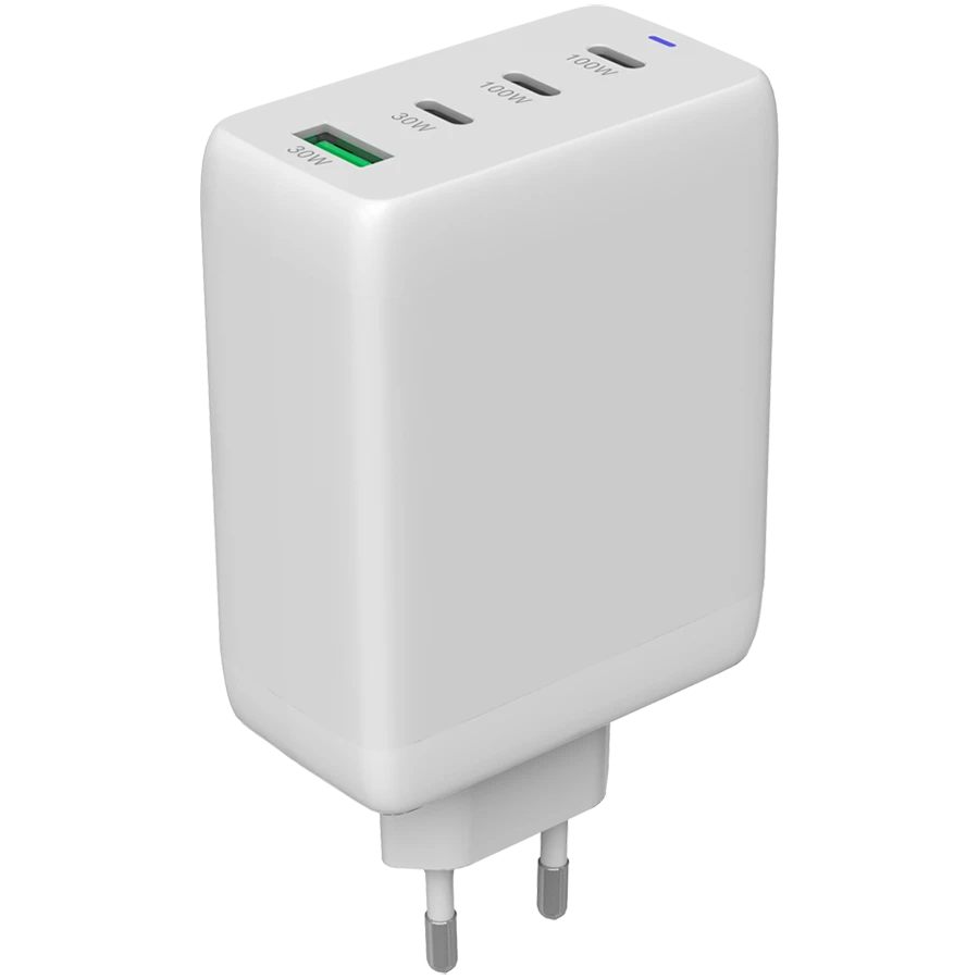 CANYON CU100ACC Power Adapter 4*USB/USB-C, 100 W 3*USB Type C, USB Type ...