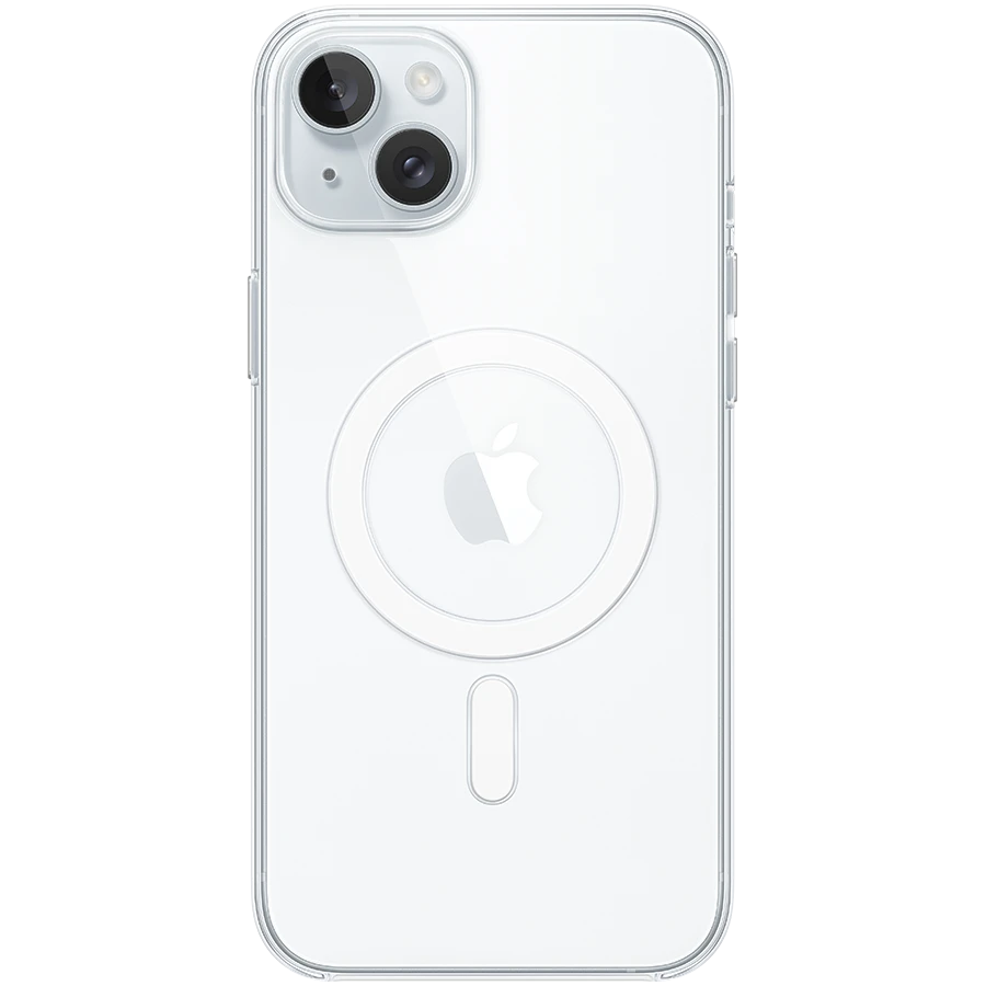 Case APPLE Clear Case with MagSafe with MagSafe, Clear for iPhone 15 ...