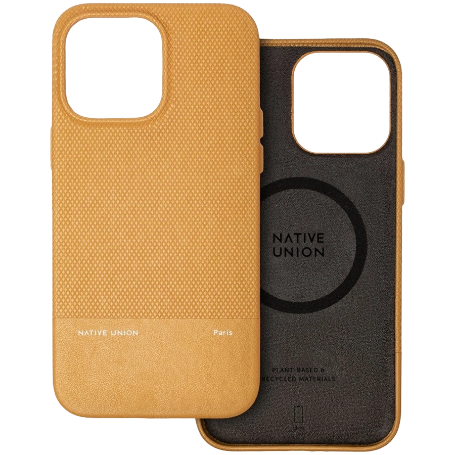 Case NATIVE UNION |English(RE)CLASSICEnglish| [Bottom Protection, Wireless Charger Compatible ...