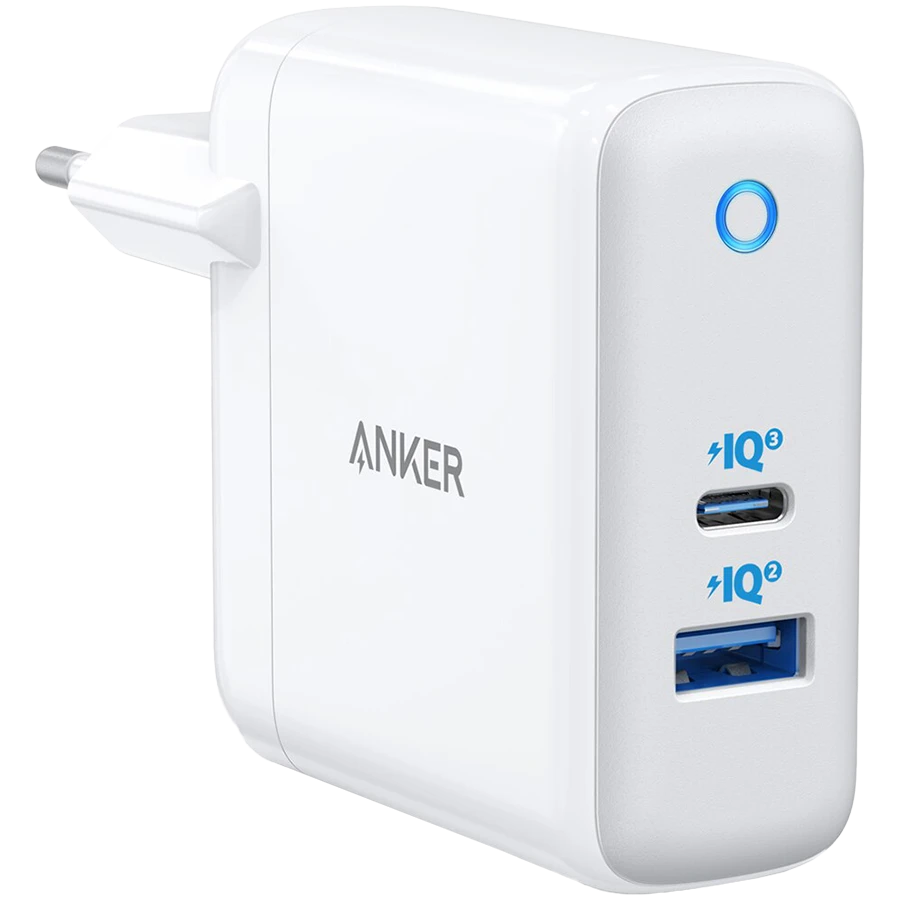 Power Adapter ANKER 2*USB/USB-C, 60 W - buy in Cyprus