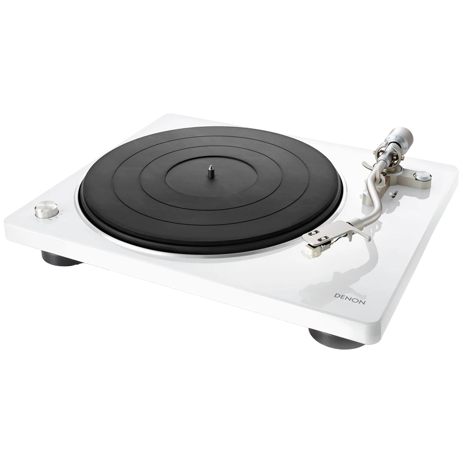 DENON Vinyl Player, Fully Manual, White - buy in Cyprus