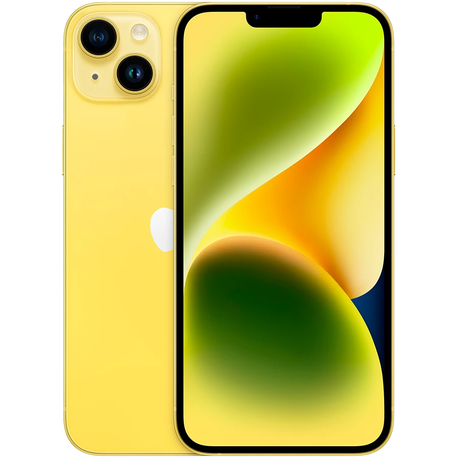 iPhone 14 Plus, 256 ГБ, Желтый купить: цена MR6N3RU/A, рассрочка - iSpace
