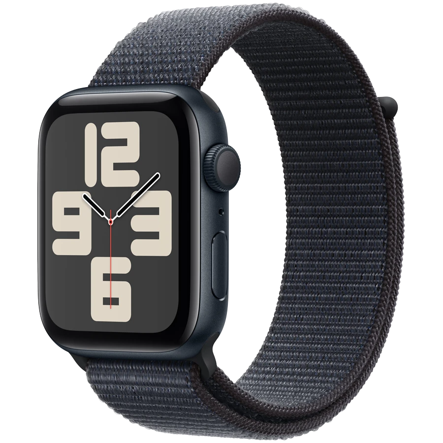 Apple Watch SE GPS Gen.2 (2024), 44mm, Midnight, Ink Sport Loop ...