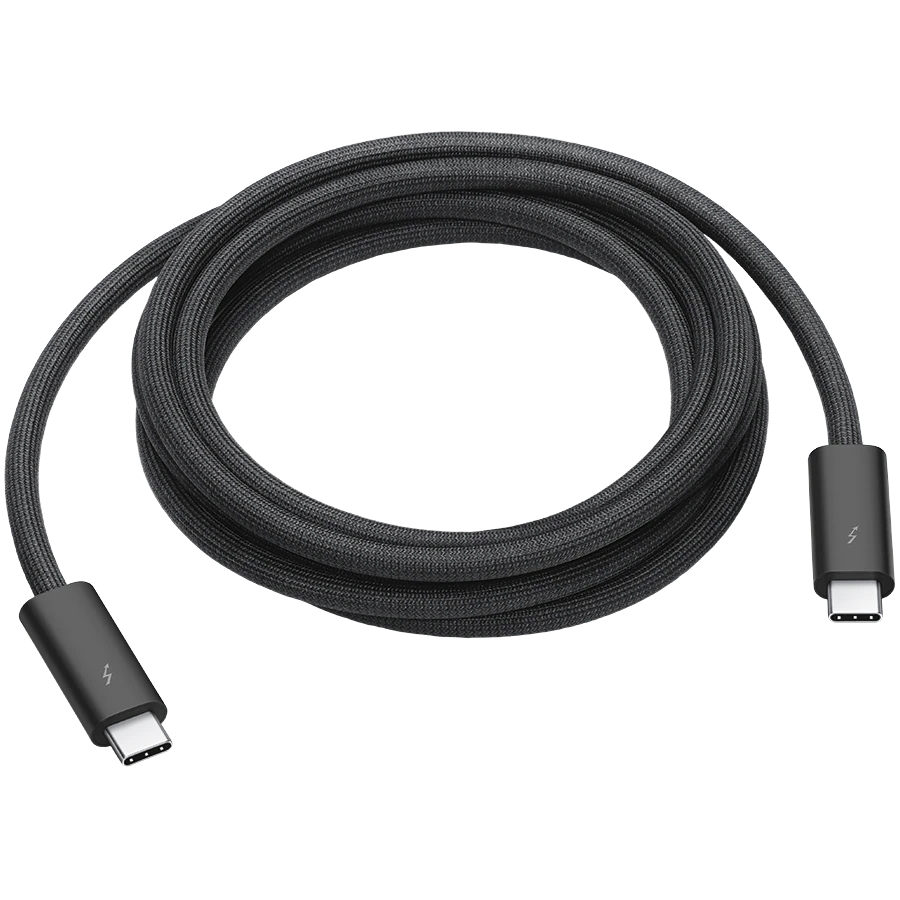 APPLE Thunderbolt 4 Pro Cable , Black, 1.8m ყიდვა: ფასი, განვადება - iSpace