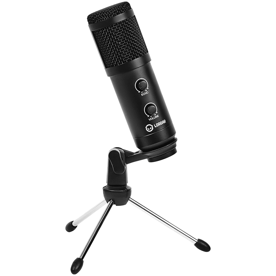 LORGAR Soner 313, Gaming Microphone, USB condenser microphone with ...