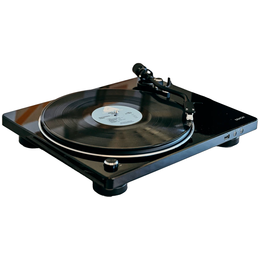 DENON Vinyl Player with USB Direct Recording, Fully Manual, Black - buy ...