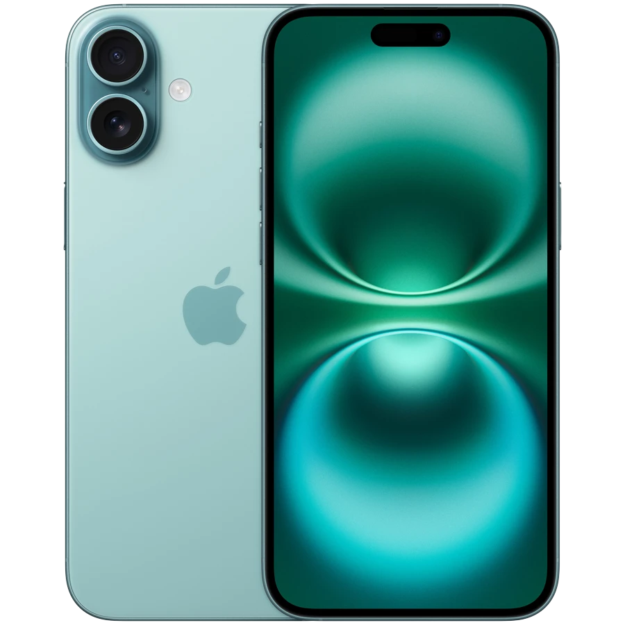 iPhone 16 Plus, 128 ГБ, Teal купить - телефон Apple MXVY3HX/A цена ...