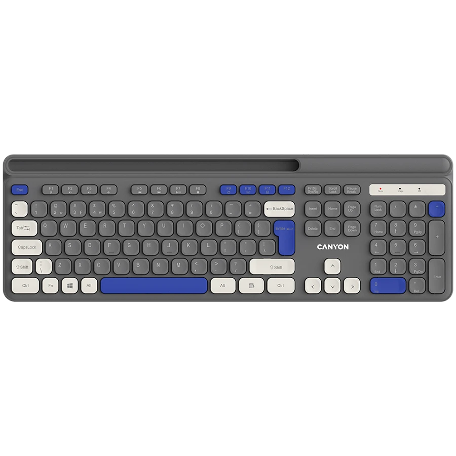 Keyboard CANYON HKB-W03, Gray