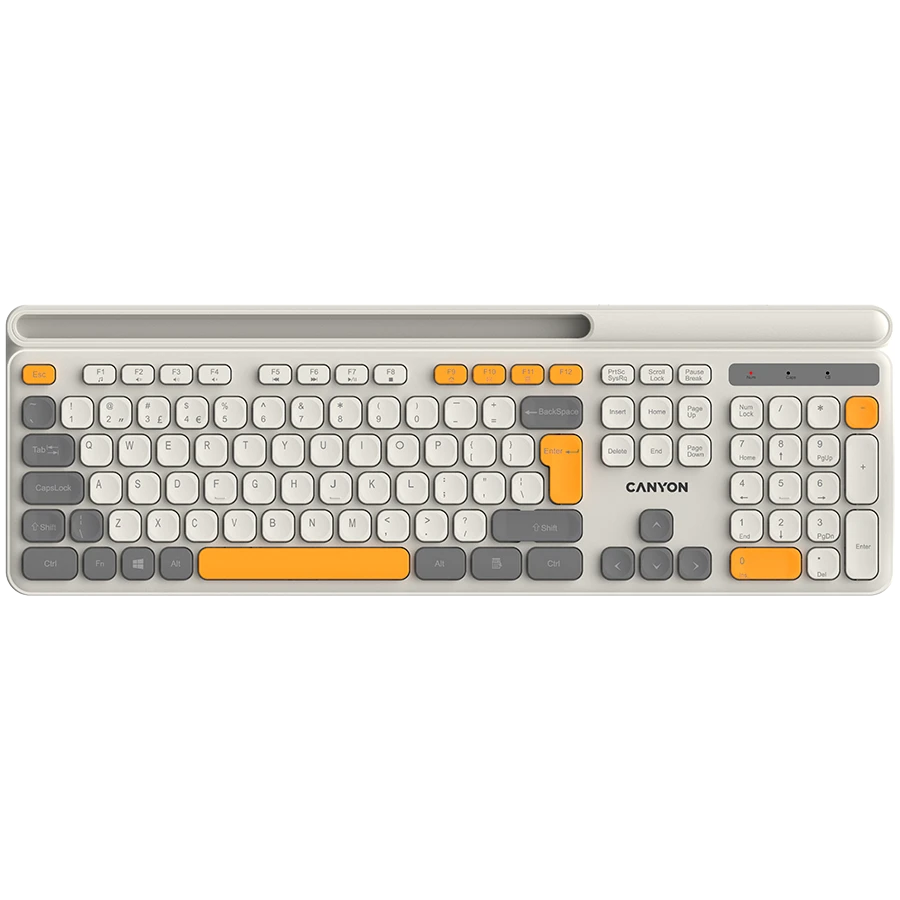 Keyboard CANYON HKB-W03, Beige