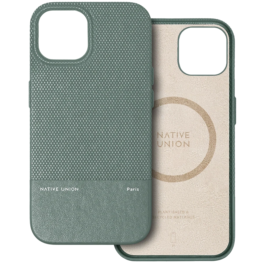 Keys NATIVE UNION (RE)CLASSIC MagSafe ilə Slate Green iPhone 15 Pro Max ...