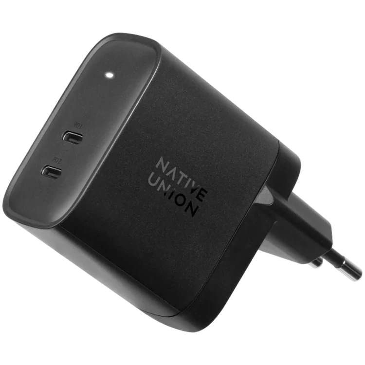 Power Adapter NATIVE UNION 2*USB-C, 65 W ყიდვა: ფასი, განვადება - iSpace