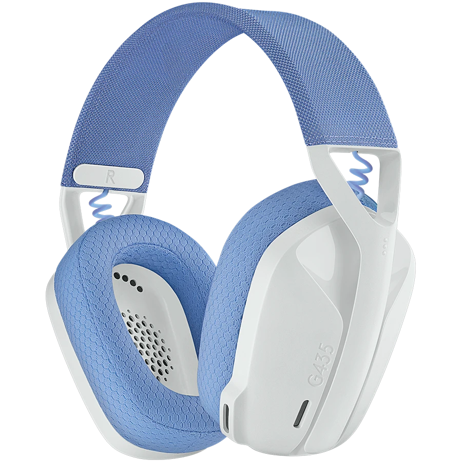 Wireless Headset LOGITECH G435 Lightspeed with Microphone, Off White ...